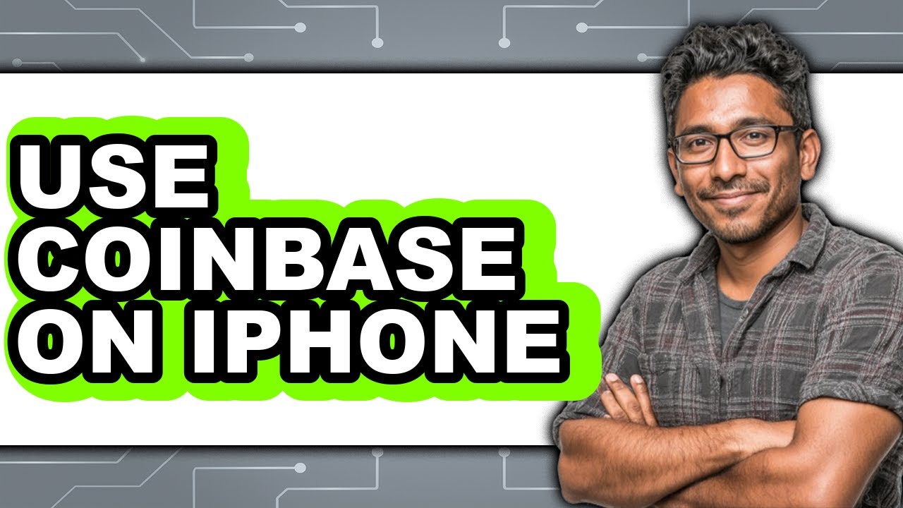 How To Use Coinbase On iPhone - Step By Step - YouTube