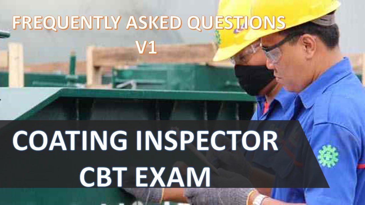 COATING INSPECTOR EXAM QUESTIONS VOL-1 I NACE I Bgas l SSPC l ...