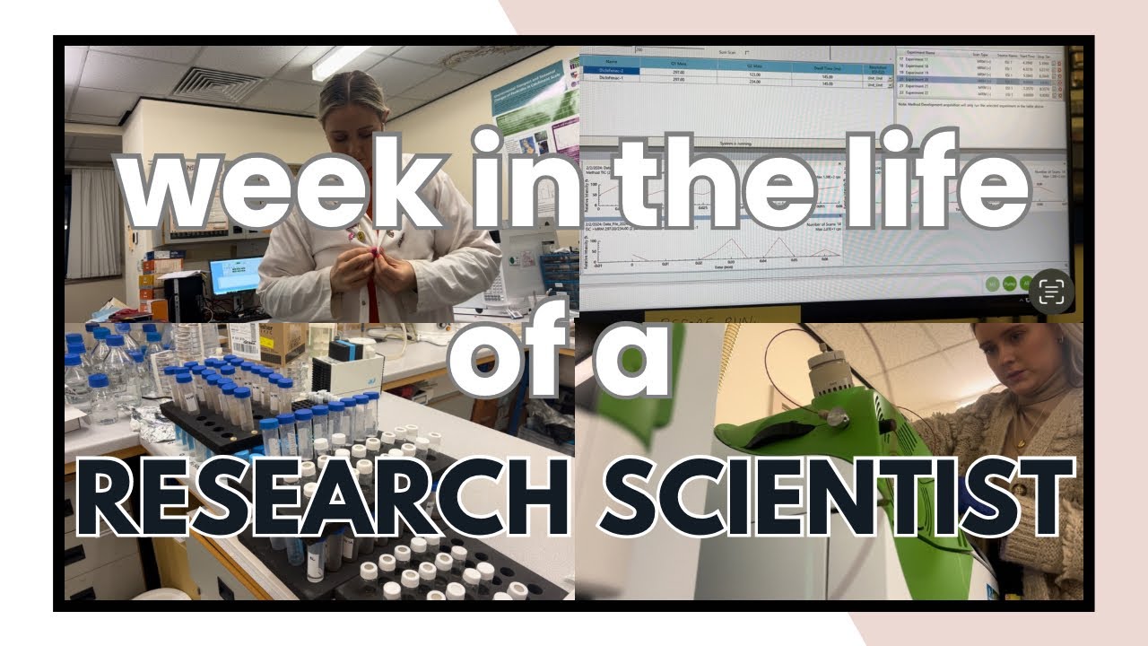 WORKING ON A NEW METHOD | a week in the life of a research scientist ...