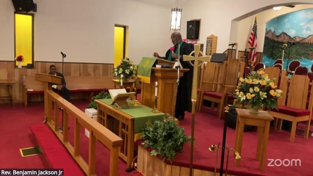 Rev. Benjamin Jackson Jr's Personal Meeting Room - YouTube