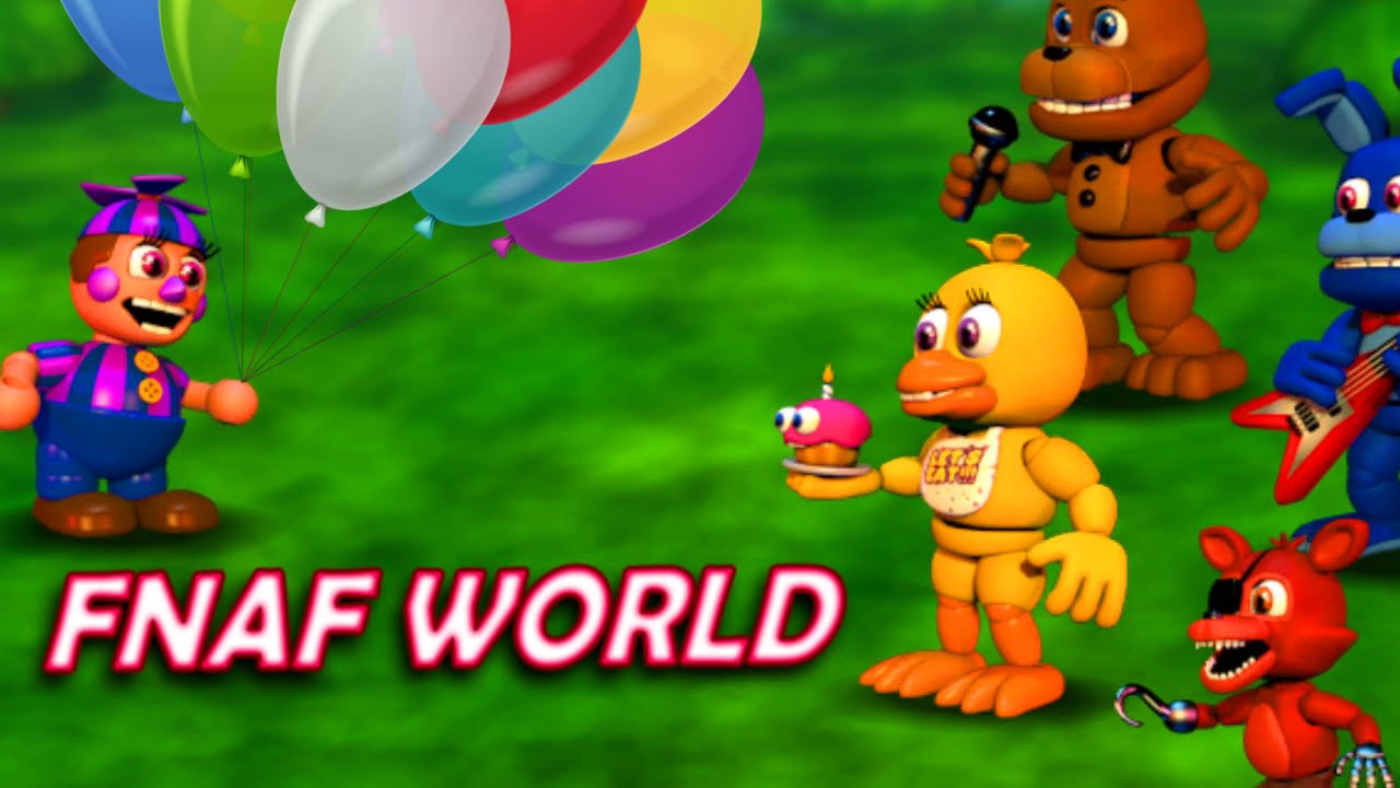 FNAF WORLD EP1 | JJ Challenge | RADIOJH GAMES - YouTube