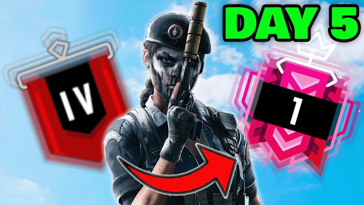 Solo Copper to Champion in Rainbow Six Siege - Day 5 - YouTube