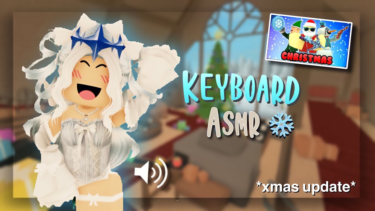 [MM2] WINTER XMAS update 2022 - Keyboard ASMR ️ - YouTube