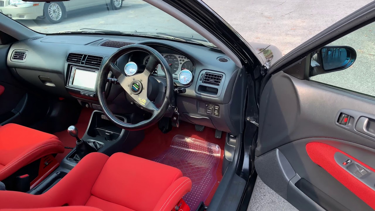 Civic EK4 รถใช้งาน หล่อเหมือน EK9 TYPE R ของมันต้องมี รถซิ่ง EP4 ...