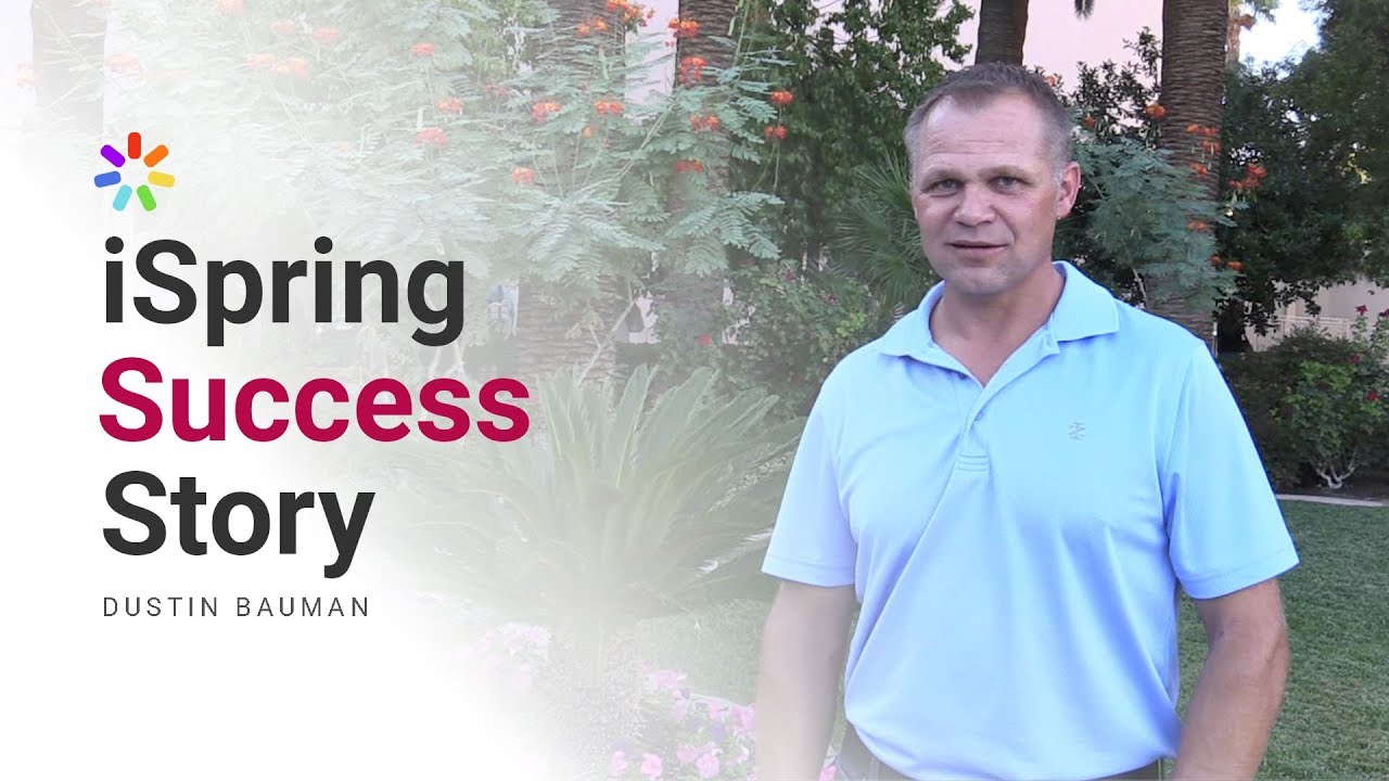 Dustin Bauman about iSpring - YouTube