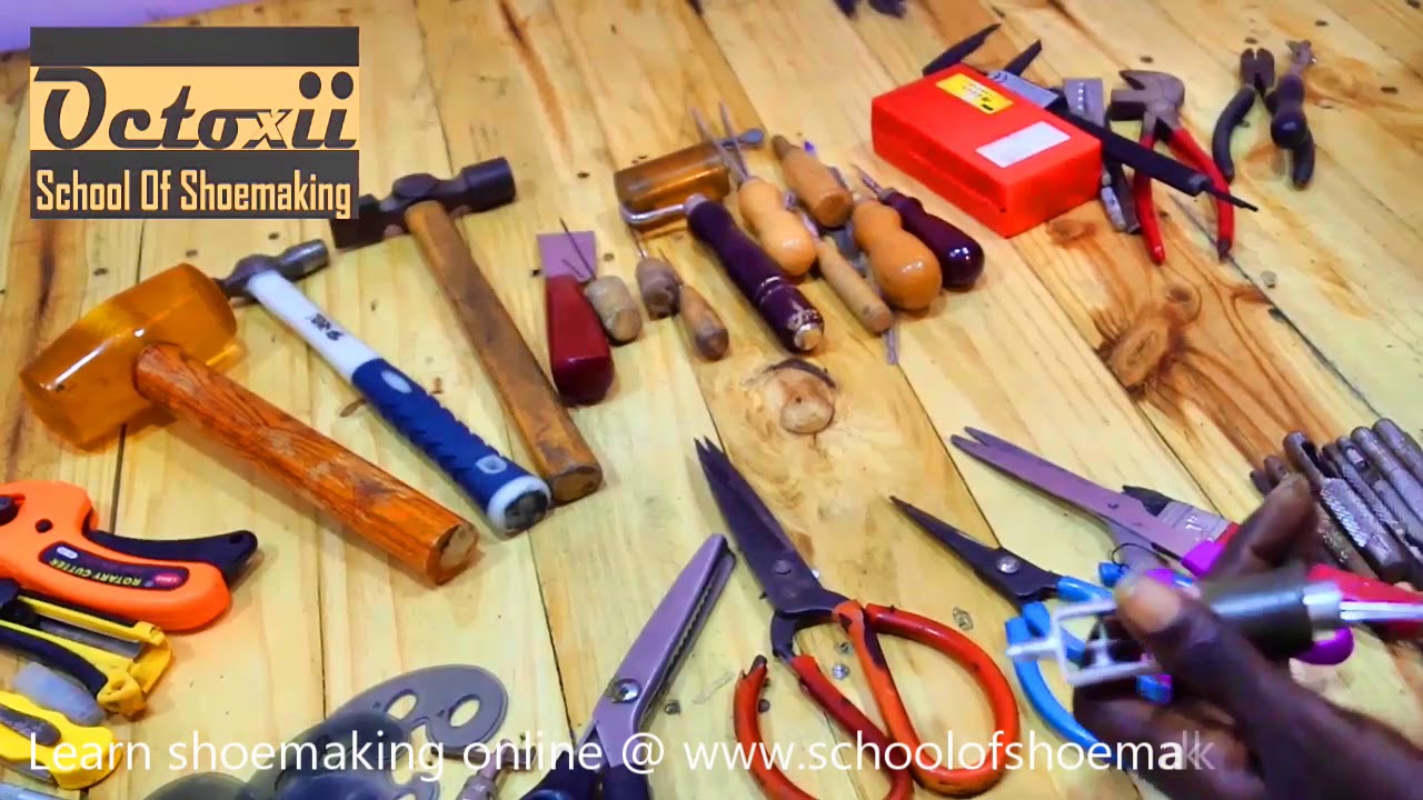 Essential shoemaking and crafting tools (online shoemaking & craft ...