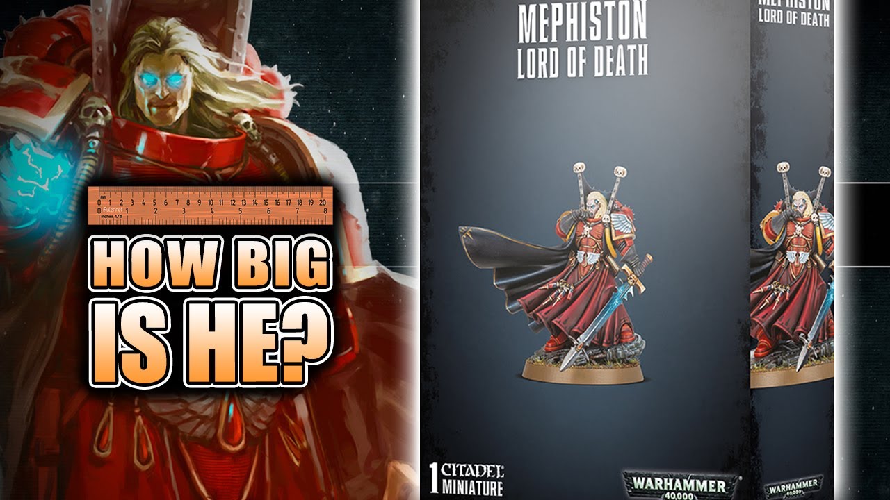 Mephiston Finally Gets A New 40k Model! Unboxing & Build - YouTube