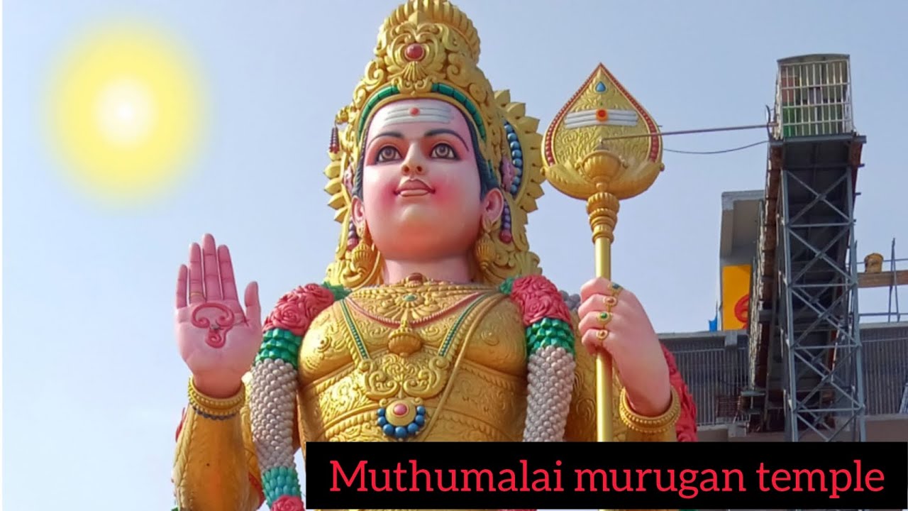 muthumalai murugan temple | world tallest statue 146 | salem # ...
