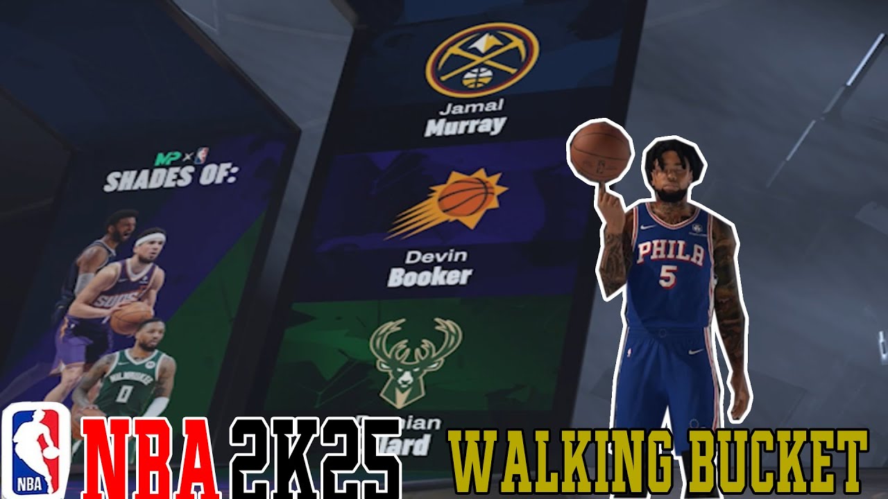 NBA2K25 - HOW TO MAKE WALKING BUCKET BUILD - YouTube
