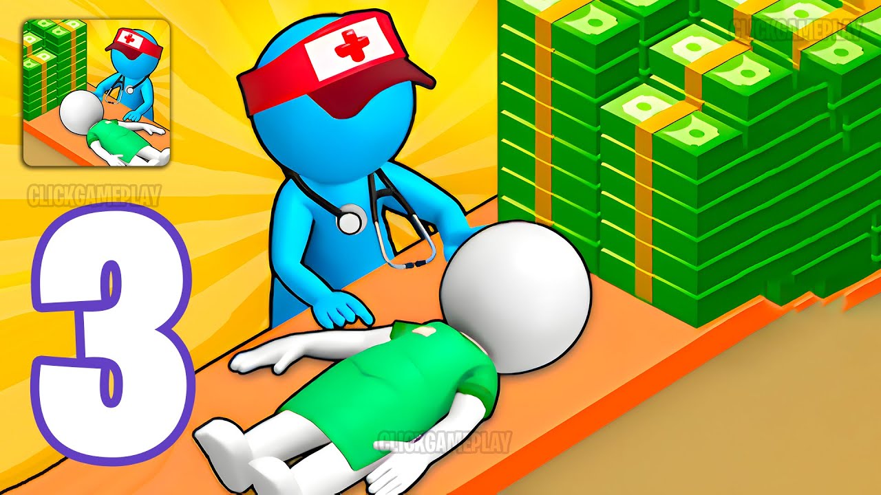 My Doctor: Idle Hospital Game Gameplay Walkthrough Part 3 - Tutorial ...