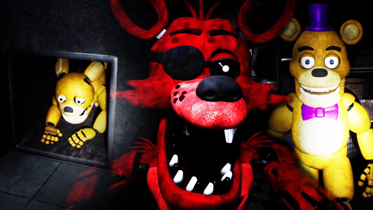 SOMETHING IS DOWN IN THE FNAF BASEMENT... || FNAF Fazbear Entertainment ...