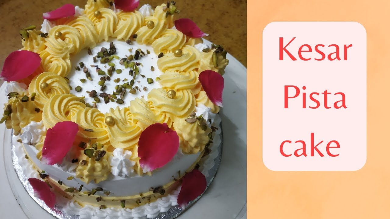 Kesar Pista Cake 🍰🍰 - YouTube