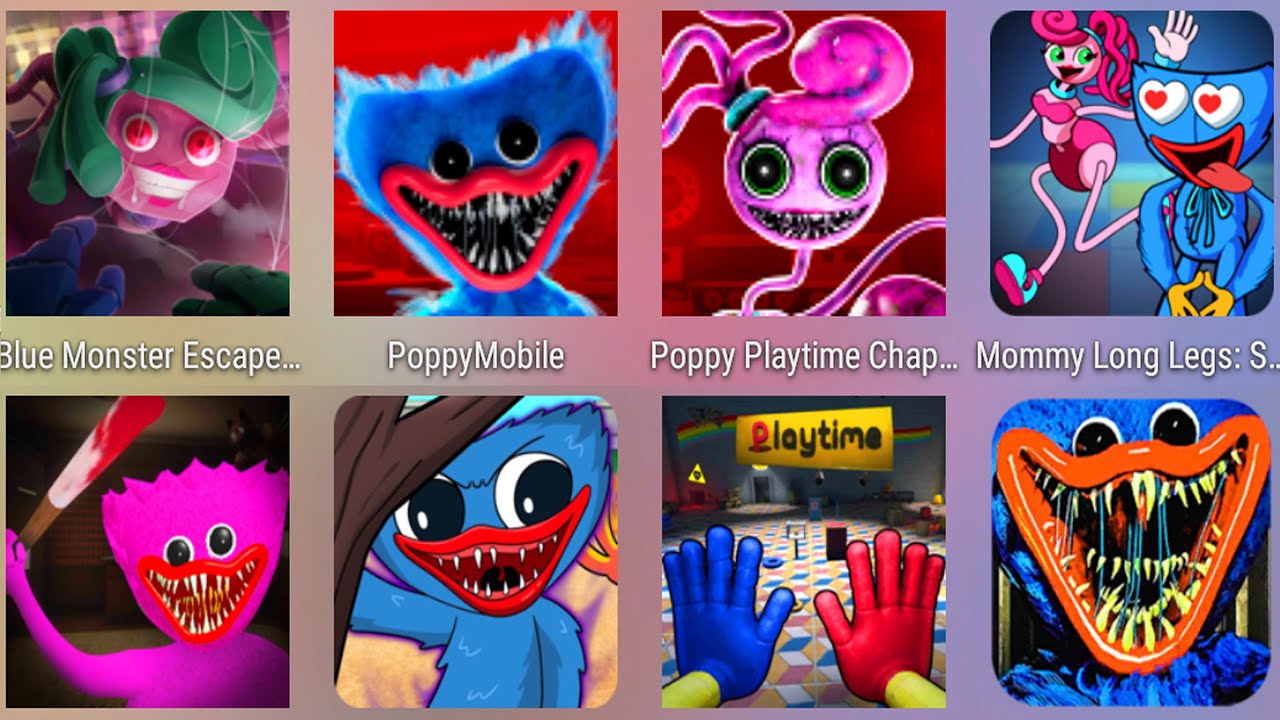 Poppy Playtime Chapter 2,Poppy Moblie,Mommy Long Legs,Poppy Crazy,Poppy ...