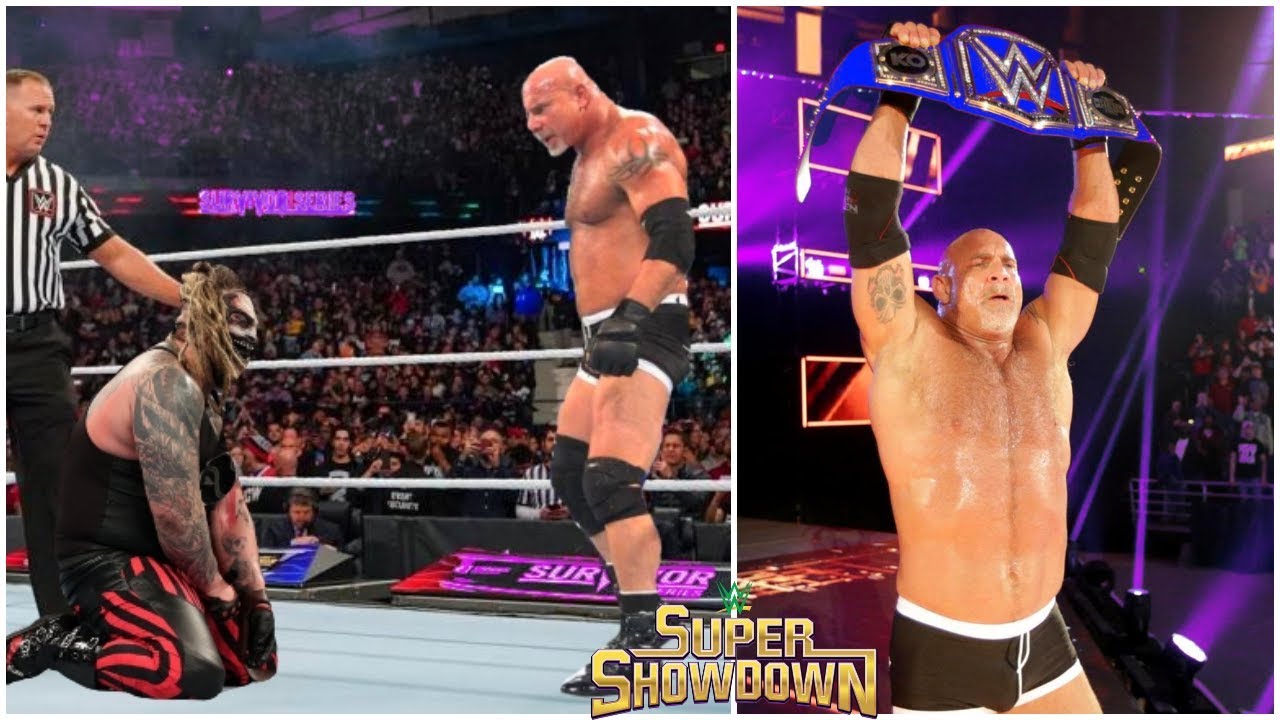 GOLDBERG WINS UNIVERSAL TITLE AT SUPER SHOWDOWN 2020 ? FIEND VS ...