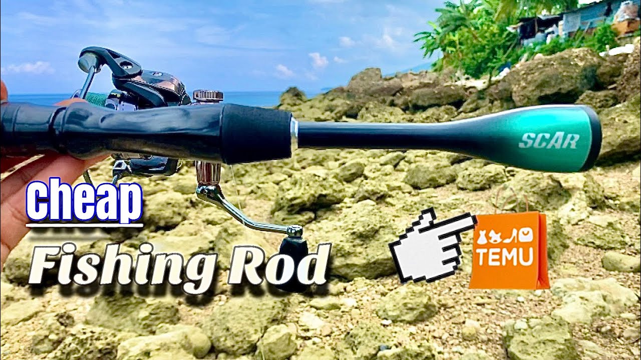 FAILED Test murang fishing rod from temu | orca fishing rod | scar ...