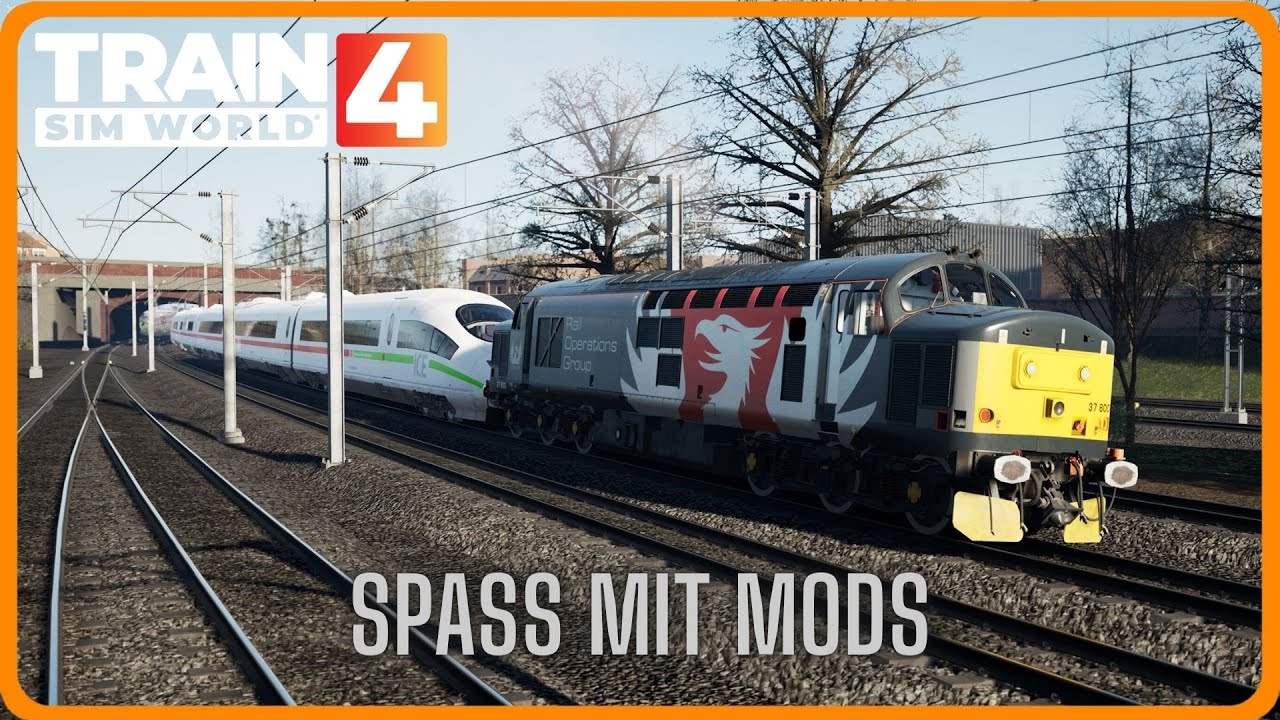 Train Sim World 4 - Spass mit Mods - YouTube