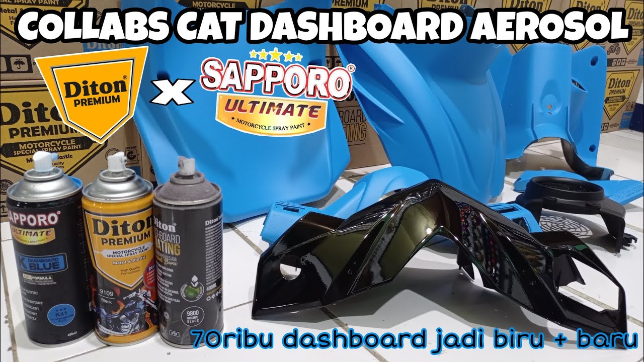 Bikin dashboard motor jadi lebih berwarna | Sapporo K41 dashboard blue ...
