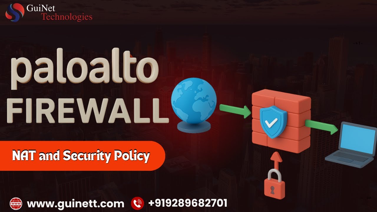 Palo Alto Firewall: NAT and Security Policy - YouTube