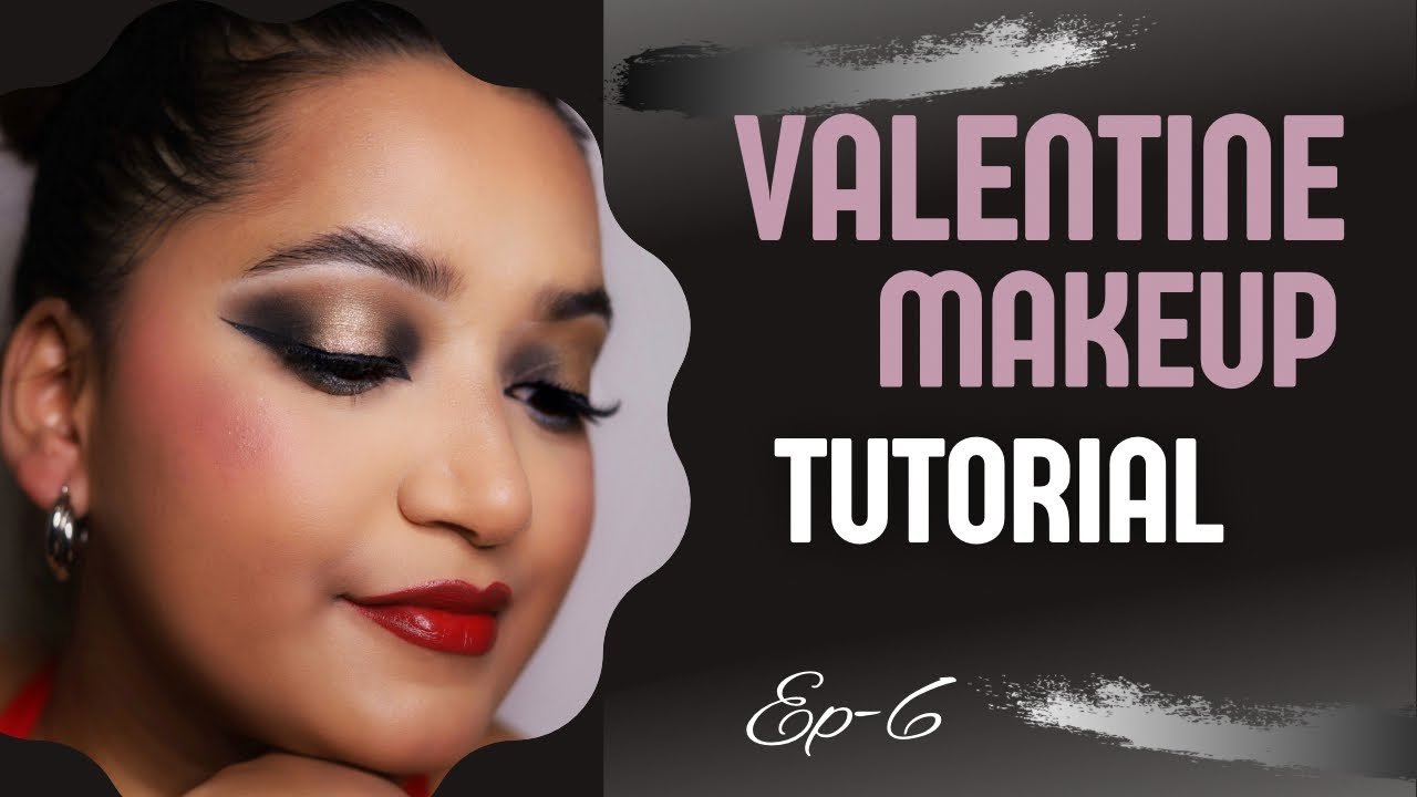 Valentine makeup look tutorial ️ - YouTube