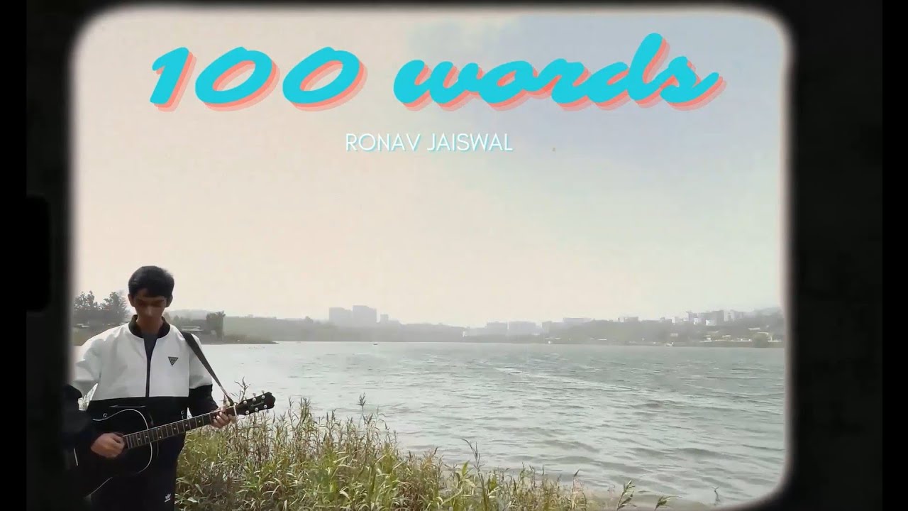 100 WORDS (Sufi Falsetto Cover) | Ronav Jaiswal - YouTube