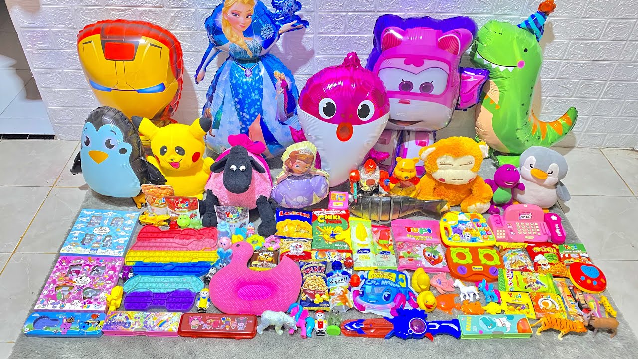 Hunting Es Krim, pokemon, balon karakter, tirex, angsa, pop id, yupi ...
