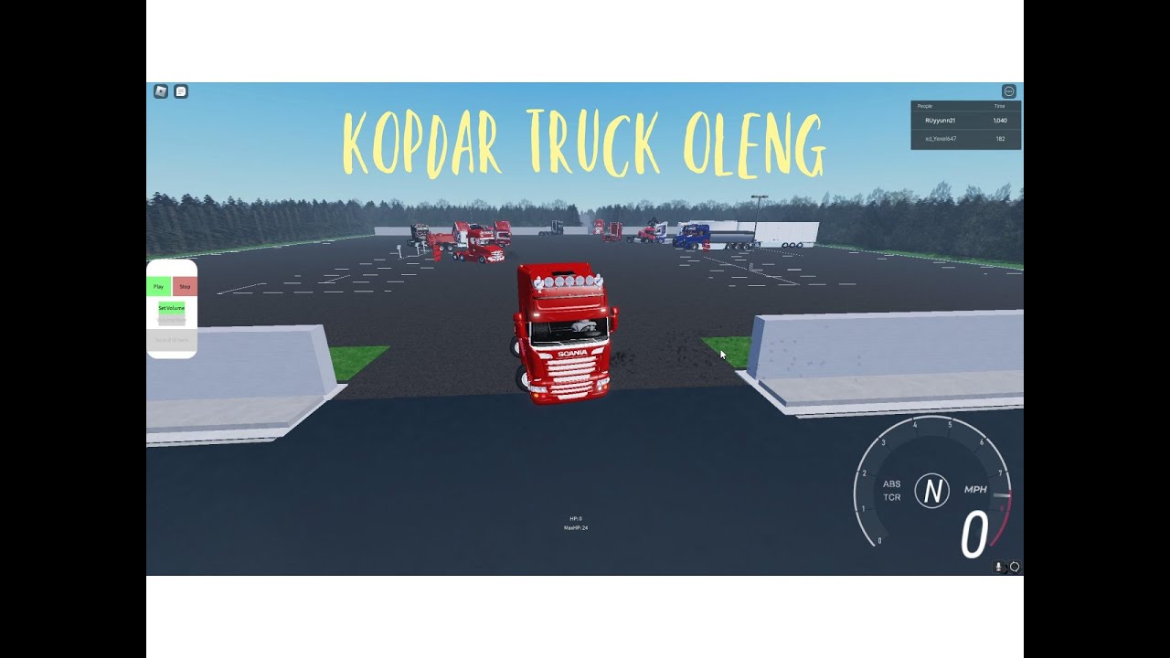 ROBLOX - KOPDAR TRUCK GANDENG KELILING JALAN RAYA - YouTube