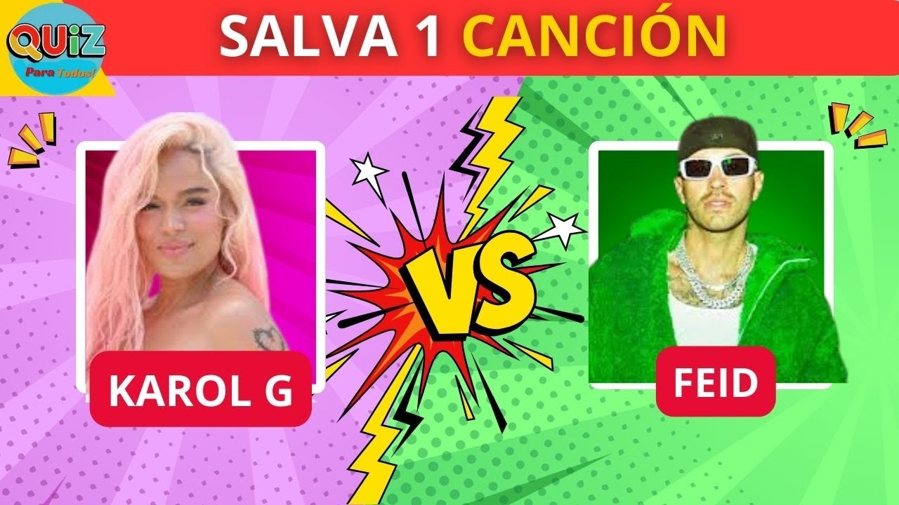 Salva 1 Canción 🎶 | Especial Música | ¿Qué Prefieres? | Quiz Para todos ...
