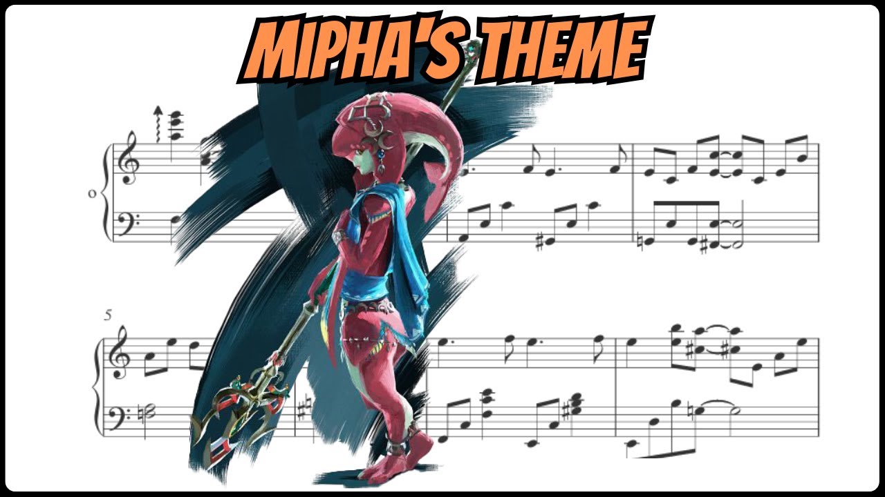 🎹 The Legend of Zelda: Breath of the Wild – Mipha’s Theme (Emotional ...