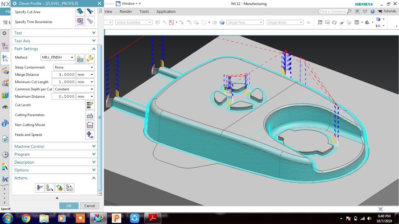 #NX CAM Tutorial #CORE MACHINING - YouTube