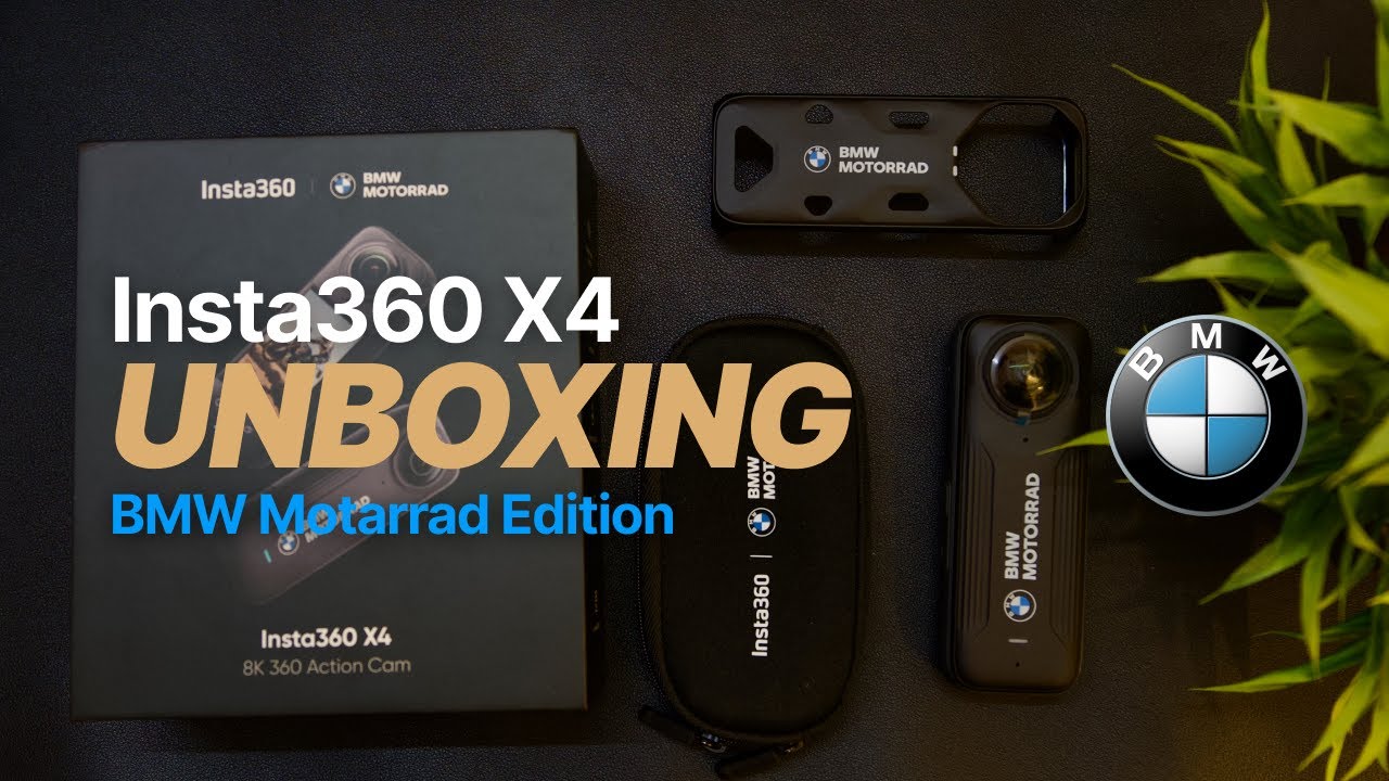 Unboxing the Insta360 X4 BMW Motorrad Edition | First Impressions ...
