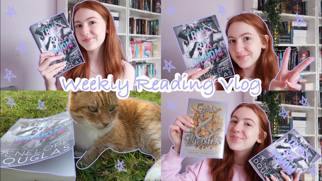 Weekly Reading Vlog 🦋 Romance Books And Cosy Vibes - YouTube