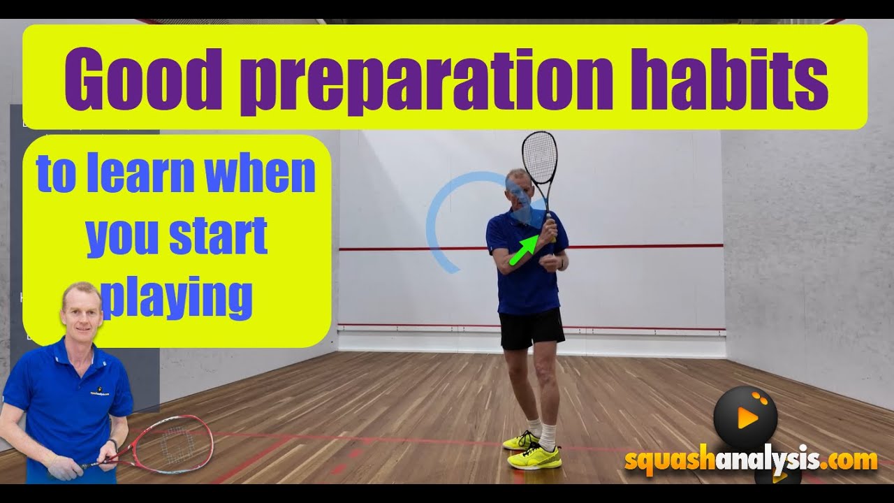 Skills for squash - Preparation basics - YouTube