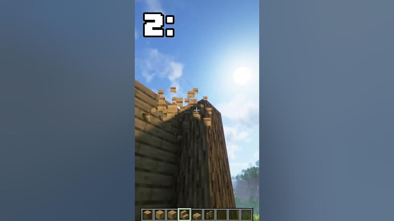 Easy Minecraft building tips! #minecraftshorts #minecraft #building ...