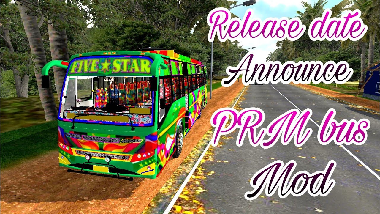 PRM Five Star bus mod release date fix| SMJ Gaming - YouTube