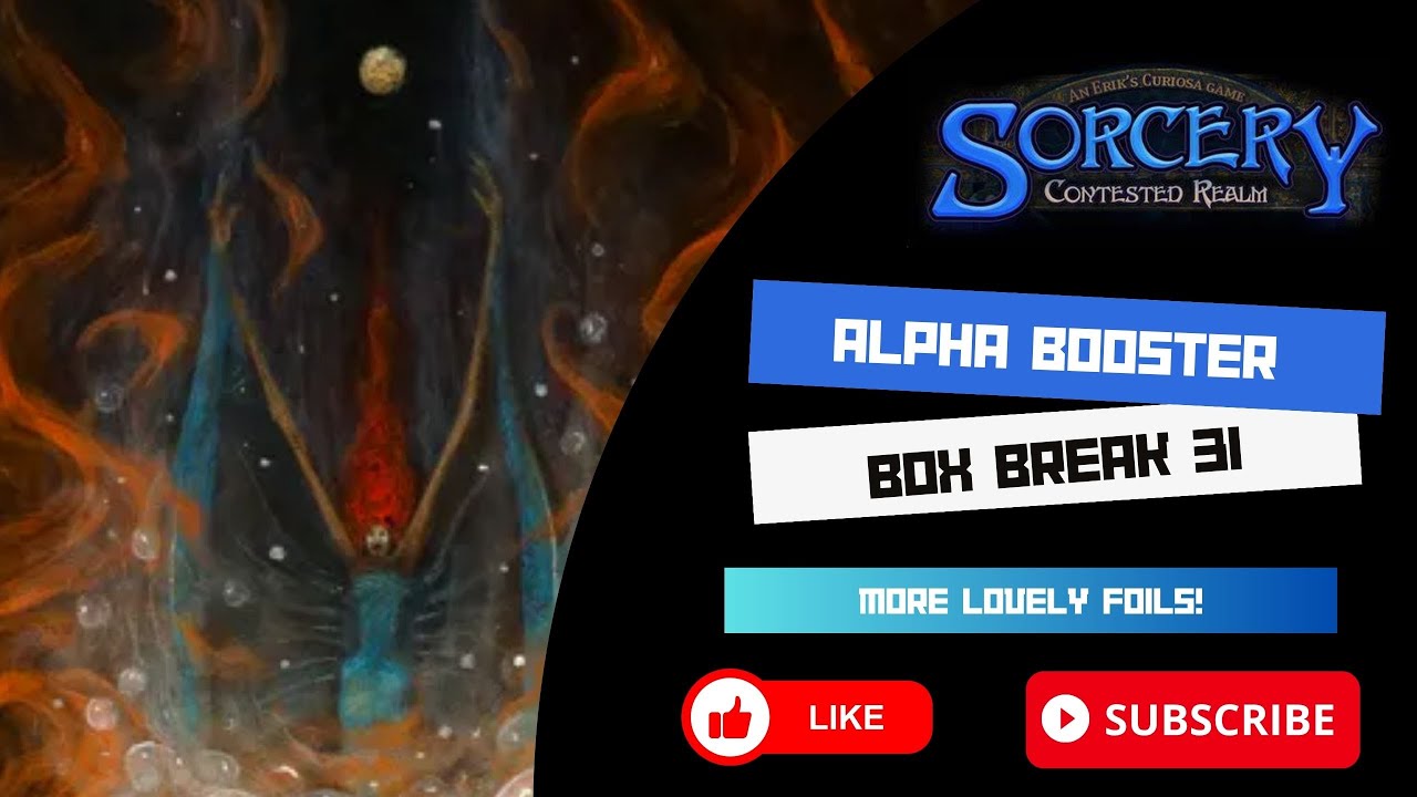 Sorcery Contested Realm - Alpha Booster Box Break 31 - YouTube