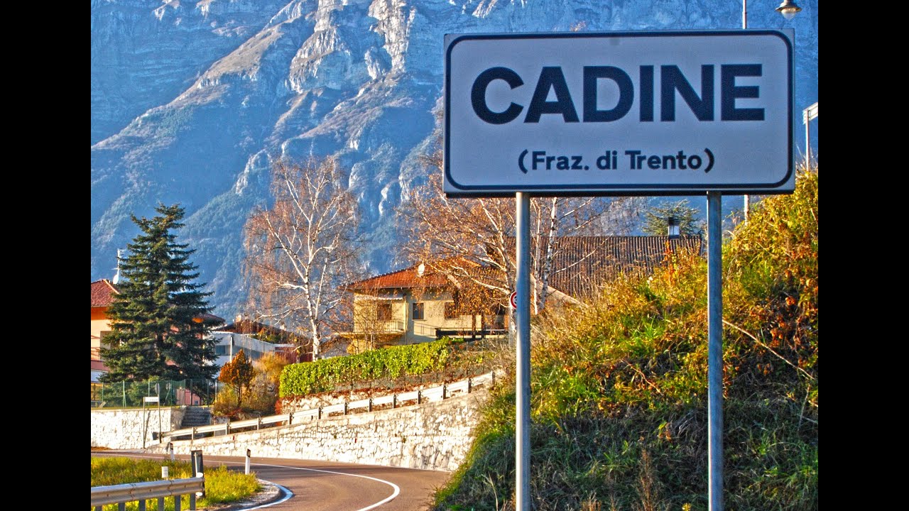 Cadine di Trento zona nuova VIDEO GEOREFENZIATO HD - YouTube