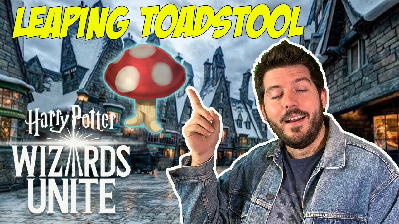 Leaping Toadstool Wizards Unite Potion Ingredient - YouTube