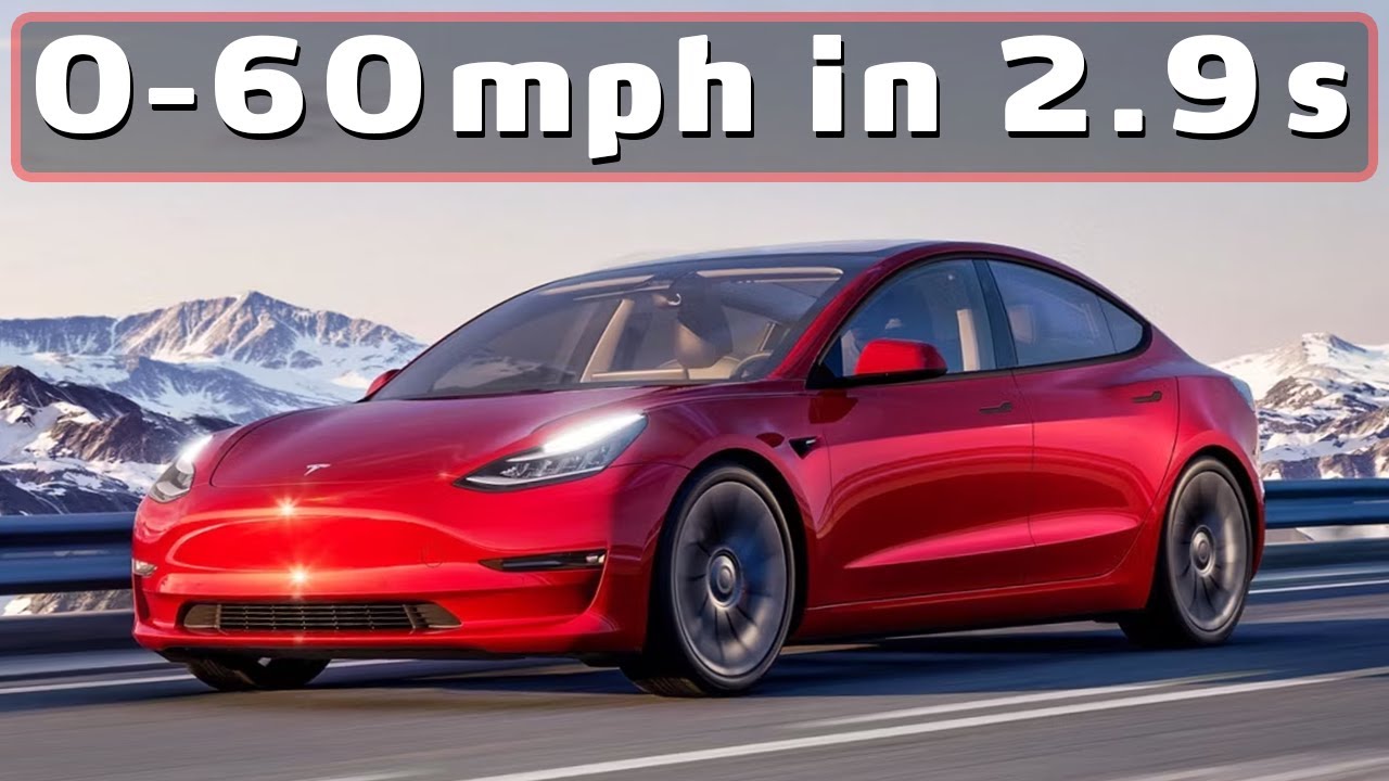 Insane 0-60 in 2.9s! Tesla Model 3 2023 Shocks the World - YouTube