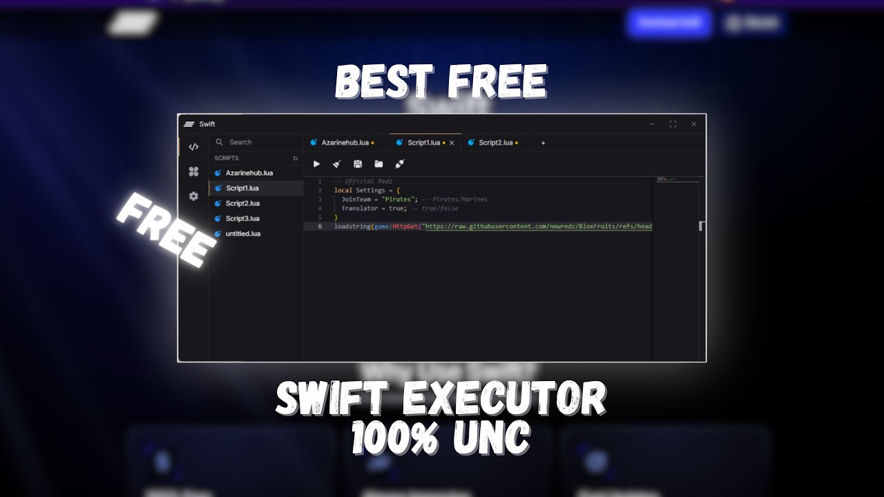 [100% UNC] Swift Executor | Roblox Executor - YouTube
