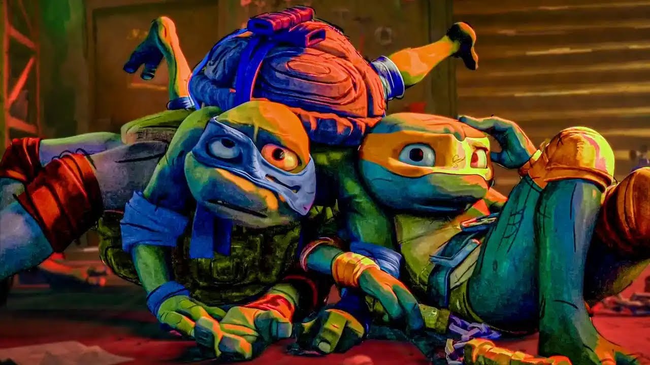Ninja Turtles vs. Criminals Fight Scene (2023) - TEENAGE MUTANT NINJA ...
