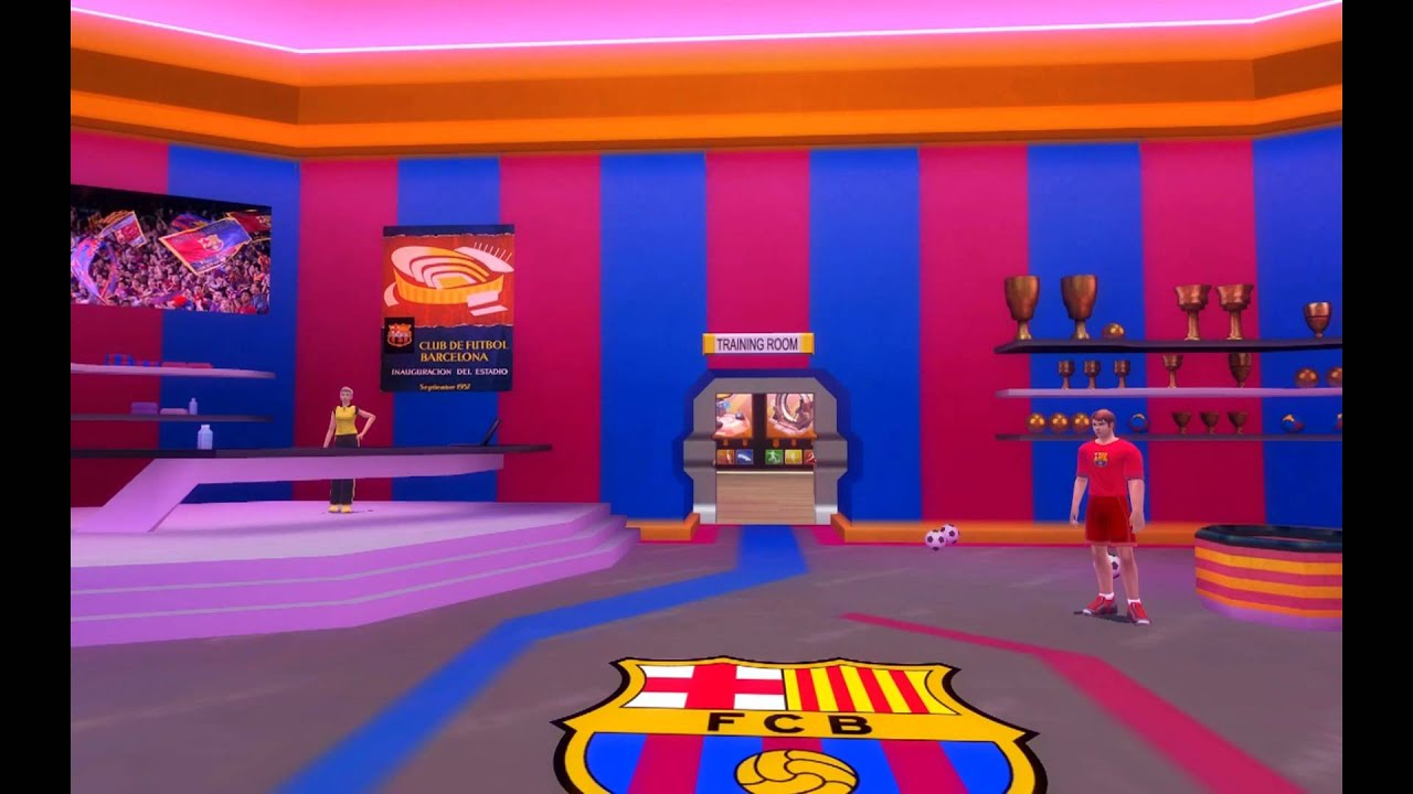 Empire of Sports - Club House FC Barcelona - YouTube