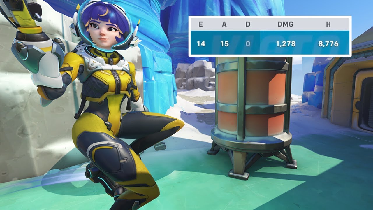 juno gameplay. overwatch 2 s15 comp - YouTube