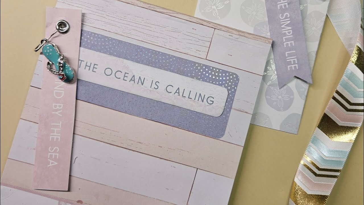 Let's make a fun, oversized matchbook journal - YouTube