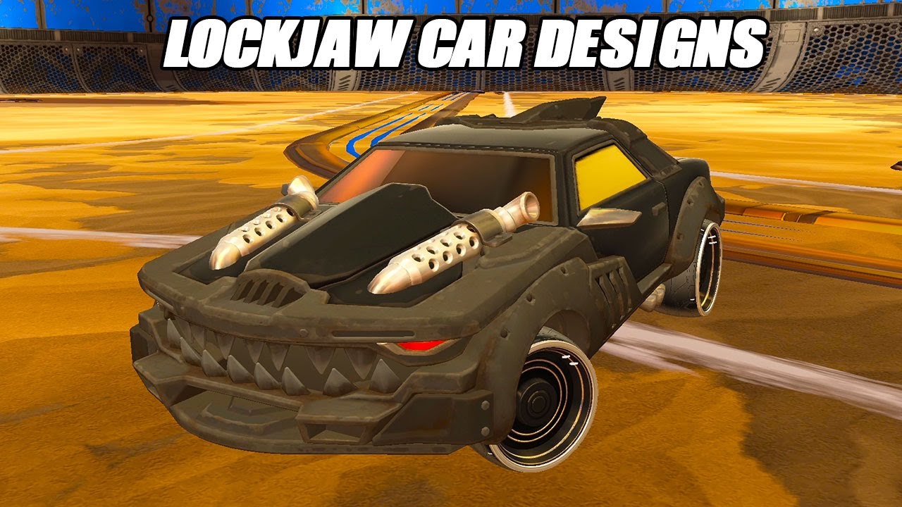 Lockjaw Car Designs - Rocket League Car Designs - YouTube