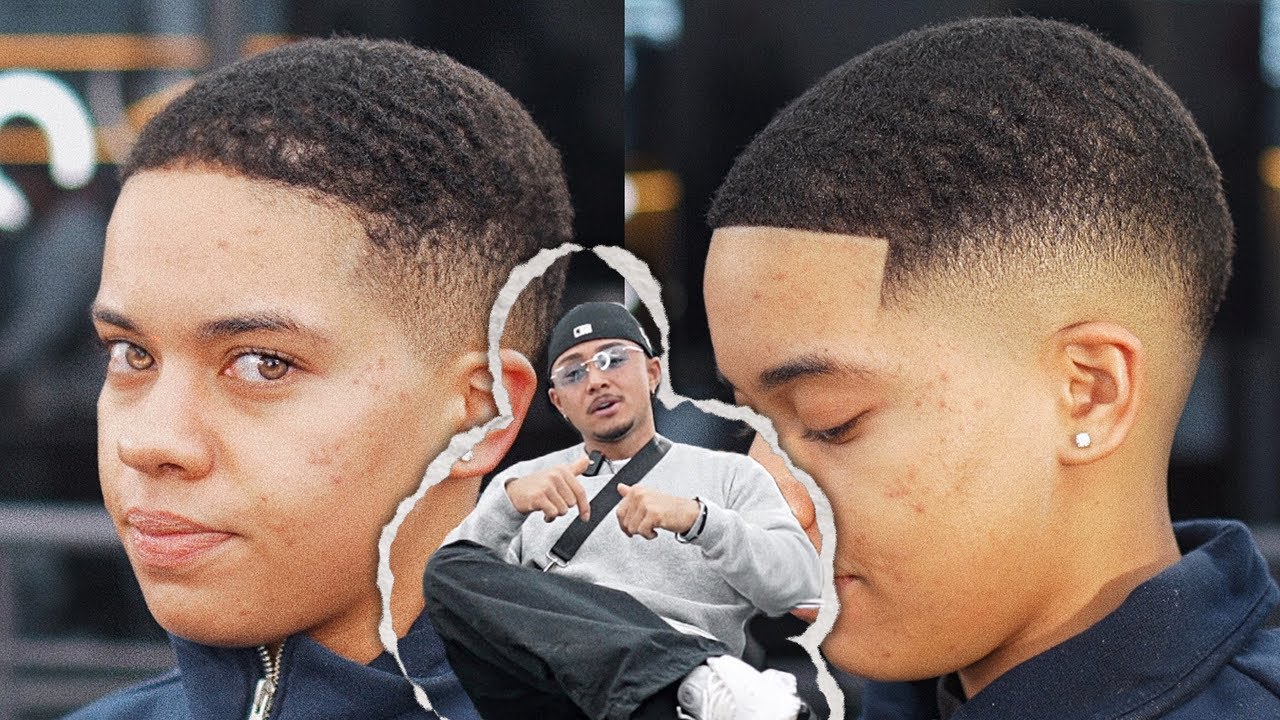 MEIN ERSTES YOUTUBE VIDEO || WIZDOMBLENDZ || BUZZ CUT TUTORIAL || - YouTube