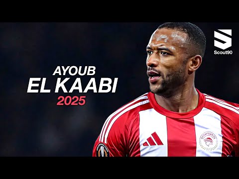 Ayoub El Kaabi 2025 ► Olympiacos - Amazing Skills, Assists & Goals | HD