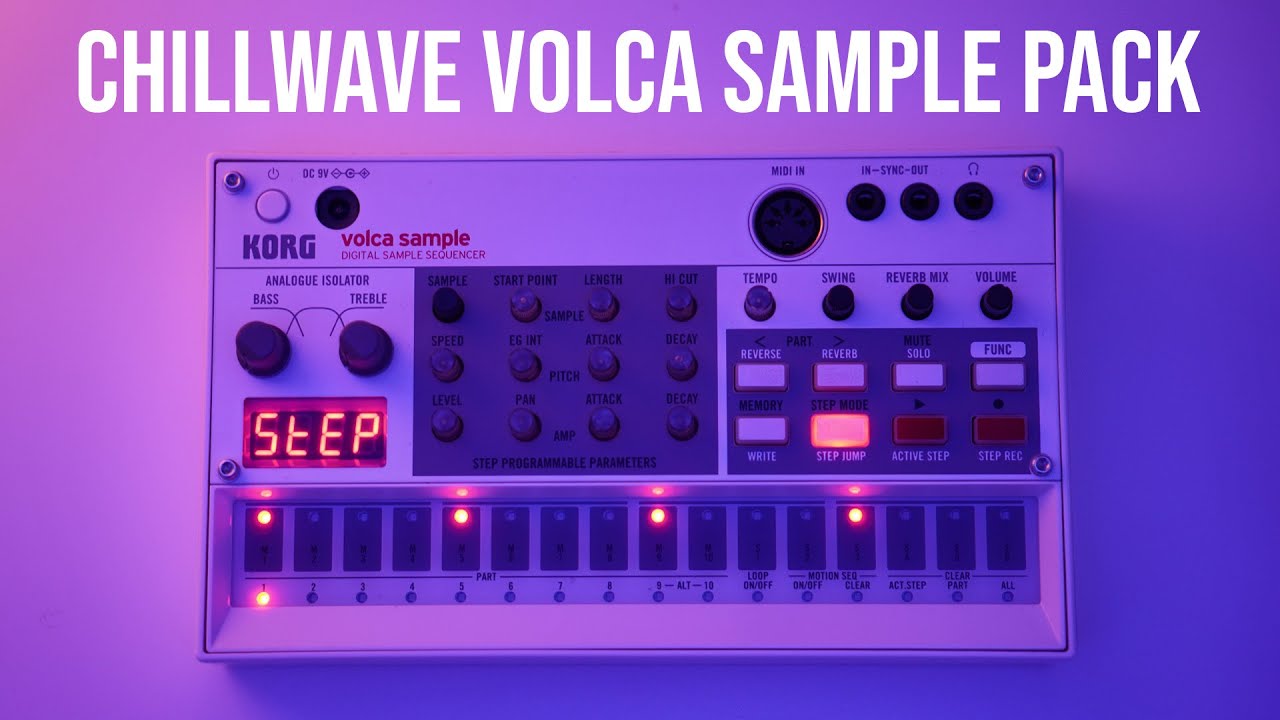 Chillwave Volca Sample Pack & Tutorial - YouTube