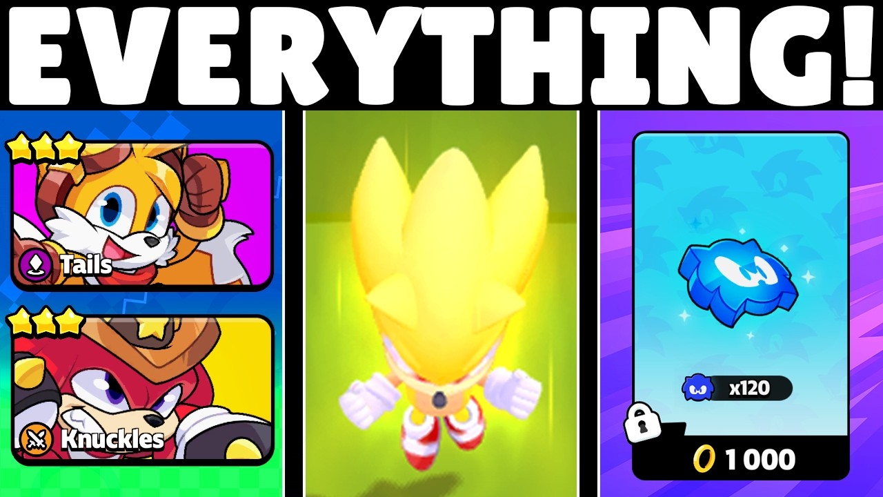 Sonic, Tails & Knuckles Gameplay | All Sonic Event Info | & Much More ...