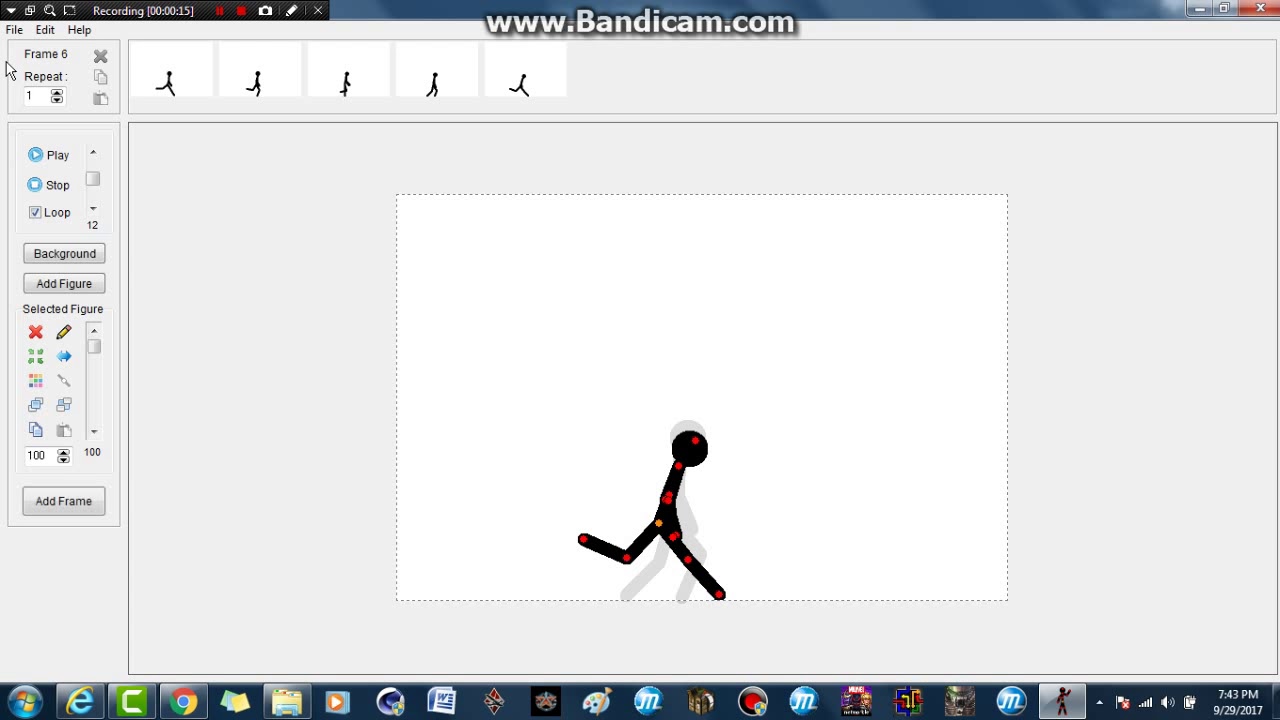 Pivot animator: Running and Walking test - YouTube
