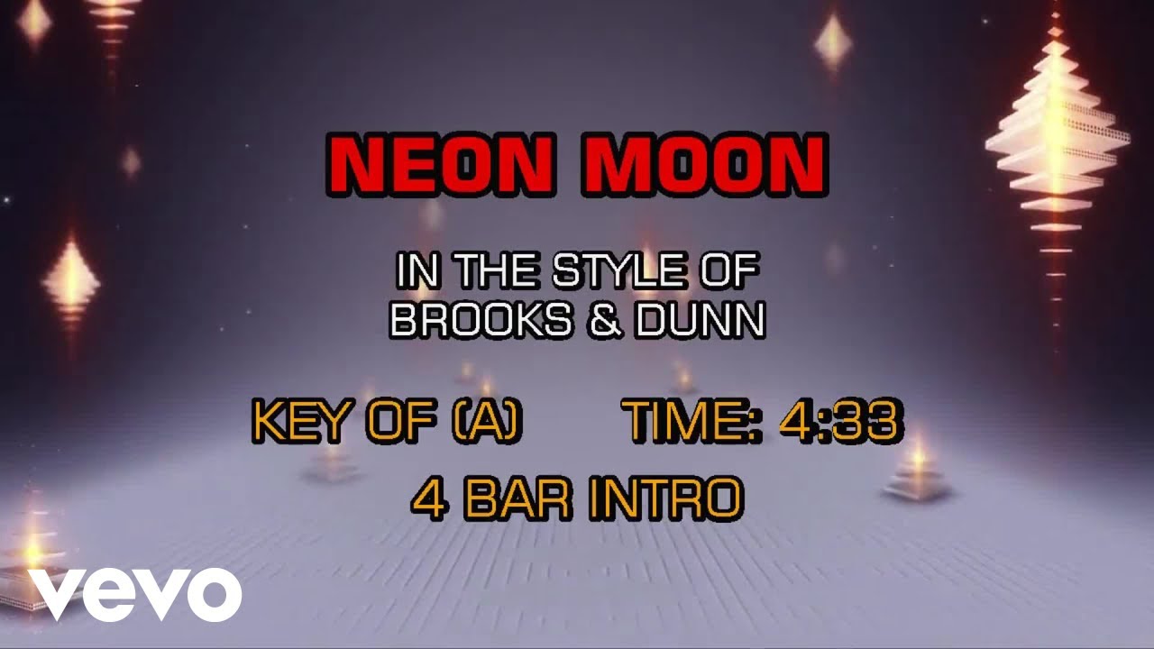Brooks & Dunn - Neon Moon (Karaoke) - YouTube